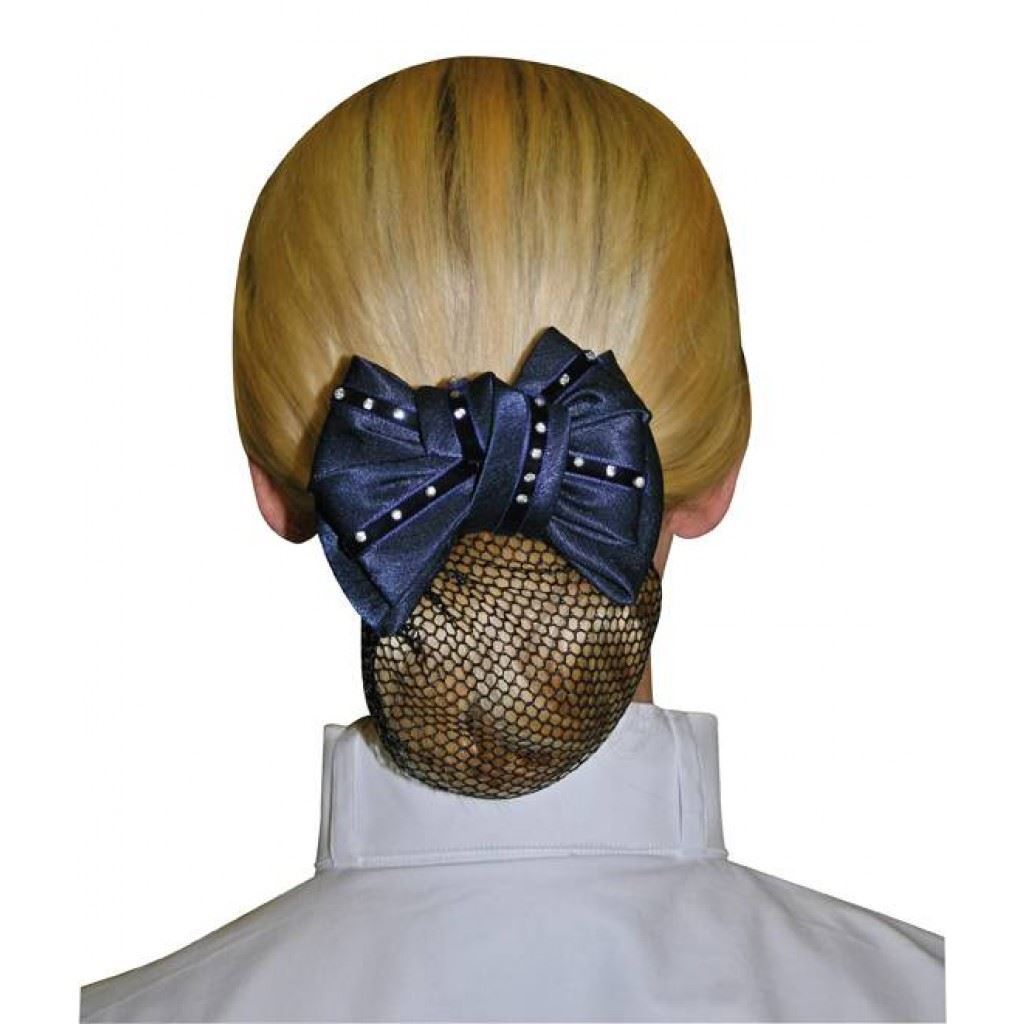 Redecilla para el pelo HKM, con brillantes sintéticos